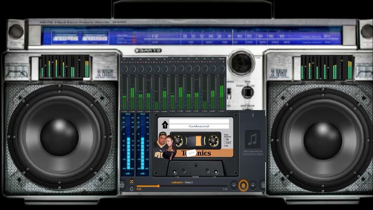 Dj Marco - Bad Ass Old school /Electro Breaks / BreakBeats Mix - (Animation Boombox) - YouTube