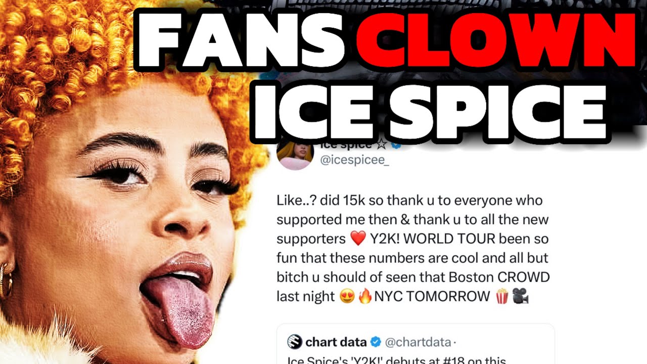 ICE SPICE REACTS TO HER ALBUM SALES - YouTube