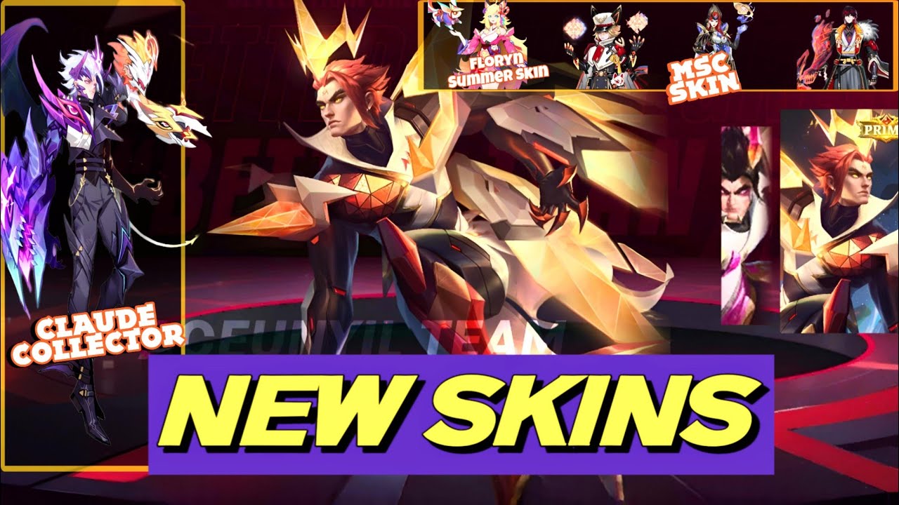 CLAUDE SKIN COLLECTOR | YU ZHONG PRIME M5 SKIN | VALENTINA MSC SKIN ...