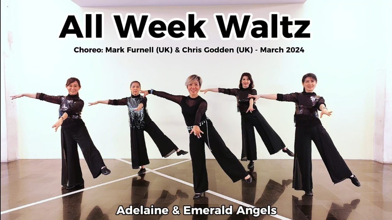 All Week Waltz - Line Dance - Choreo:Mark Furnell (UK) & Chris Godden ...