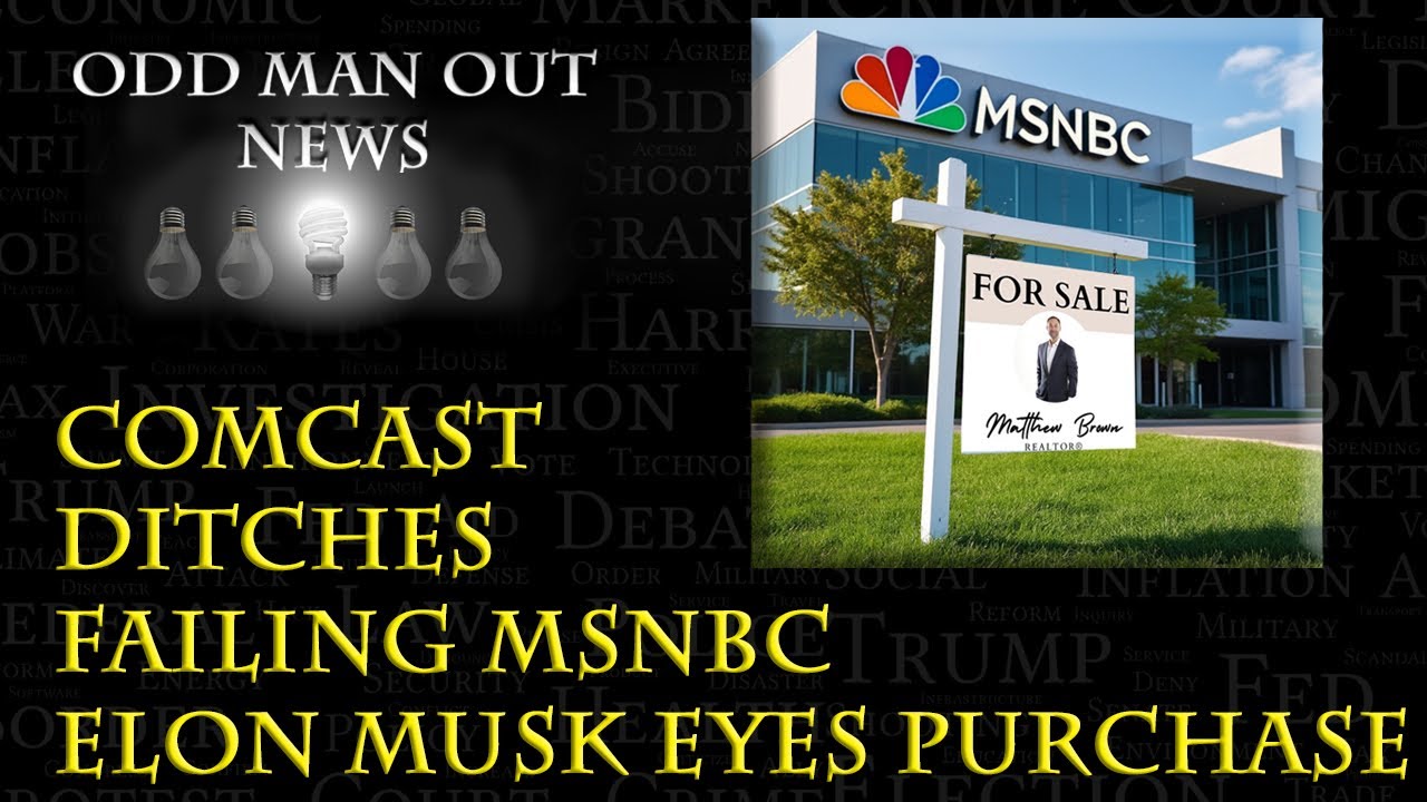 MSNBC go for sale with public stock, NBC desperate to RUN away from ...