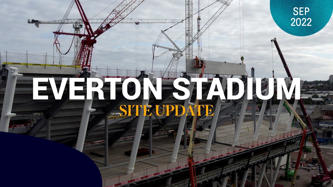 EVERTON STADIUM BOWLS ALONG! | NEW DRONE FOOTAGE! - YouTube