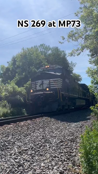 NS 269 At MP73 #railfanning - YouTube