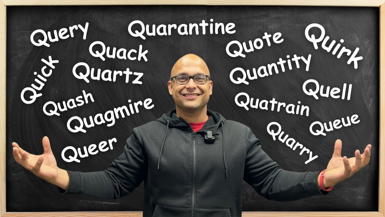 50 Words in 5 Minutes - 'Q' Basic Vocabulary Booster by Anmol Sir | MAA ...