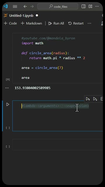 Python Lambda Functions Oop Pythonprogramming Coding Youtube