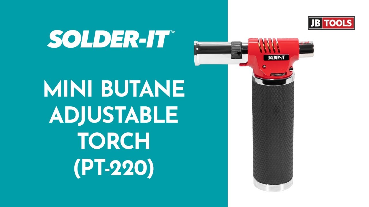 Solder-It Pro-Torch Mini Butane Torch Adjustable 2400 Degrees F (SKU ...