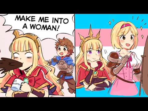 she was always a PRINCESS 🥺 | 🌈trans memes