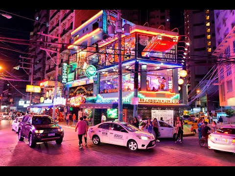 Sunset at the Red Light District: Exploring Walking Street, P. Burgos ...