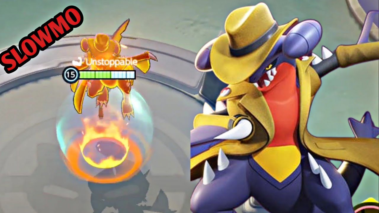 GARCHOMP's ultimate moves slow-motion 🧐 I Any Garchomp mains here ...