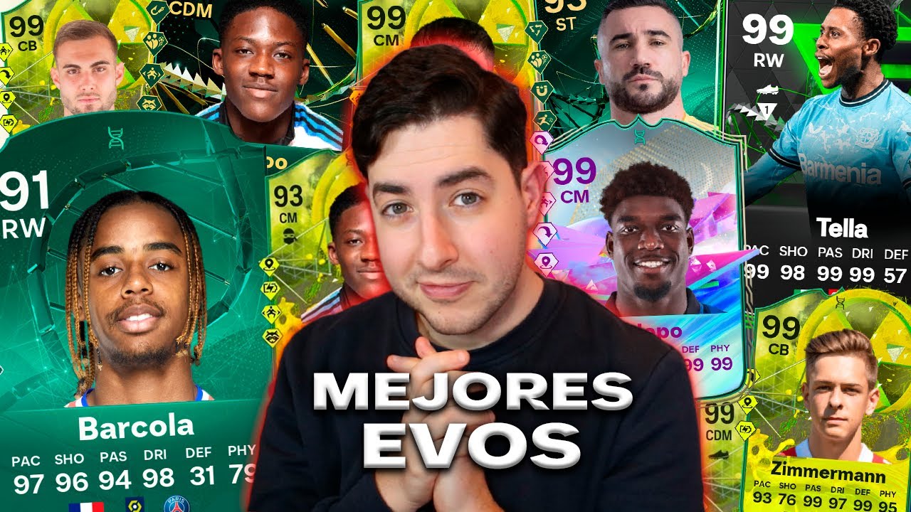 ¡LAS MEJORES EVOLUCIONES DE EA FC 24! 😳😱¡ASÍ SE CONSIGUEN! ADOPO 99 ...