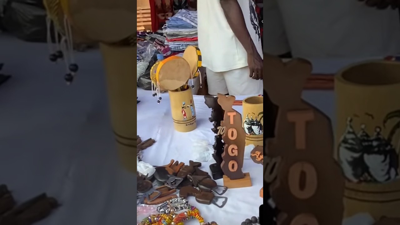 African crafts, Lome Togo. - YouTube