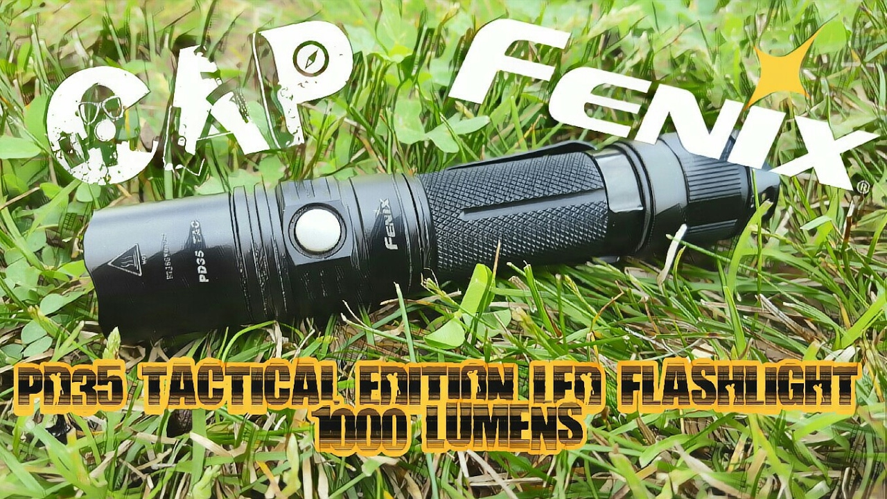 FENIX PD35 TACTICAL FLASHLIGHT review - YouTube
