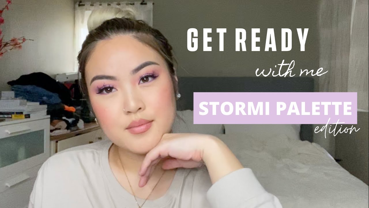 GRWM | STORMI PALETTE KYLIE COSMETICS | mamismua - YouTube