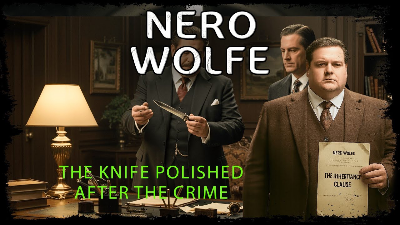 Nero Wolfe & The Knife Polished After the Crime | A Nero Wolfe Story ...