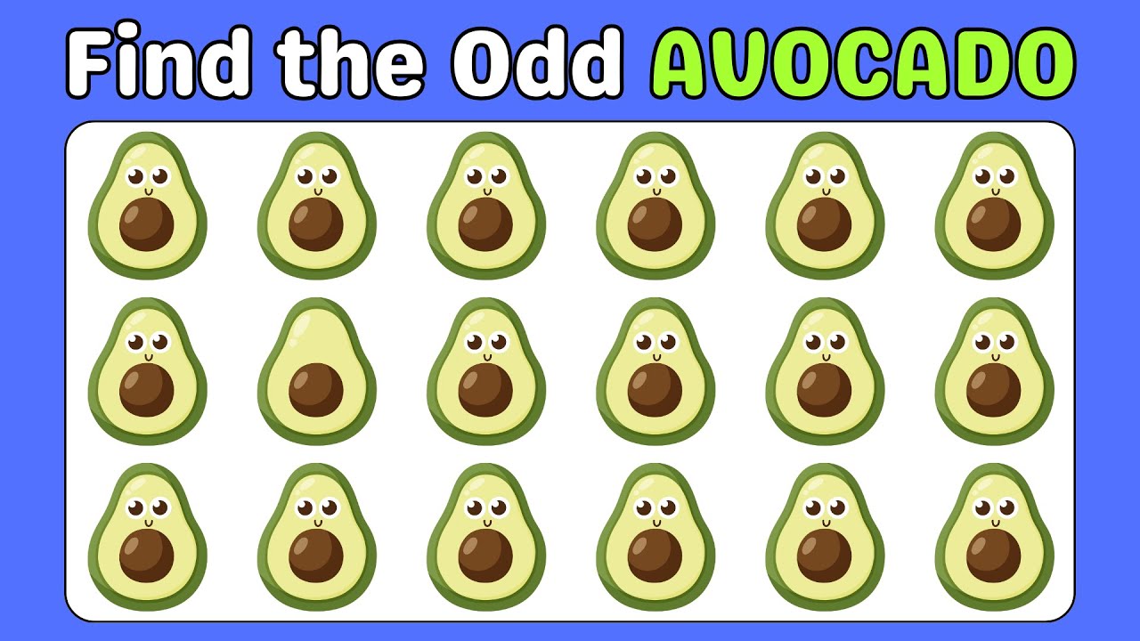 Find the ODD One Out ☺️🧑‍🦱 | Easy, Medium, Hard, Extreme, Insane Levels ...