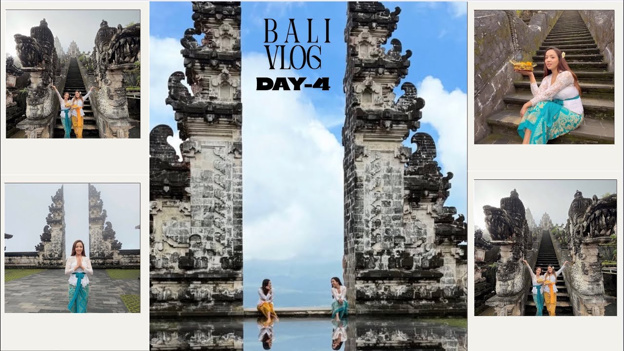 Day 4 Bali Vlog || Gates Of Heaven || Waited Hours In The Line || Nanda ...