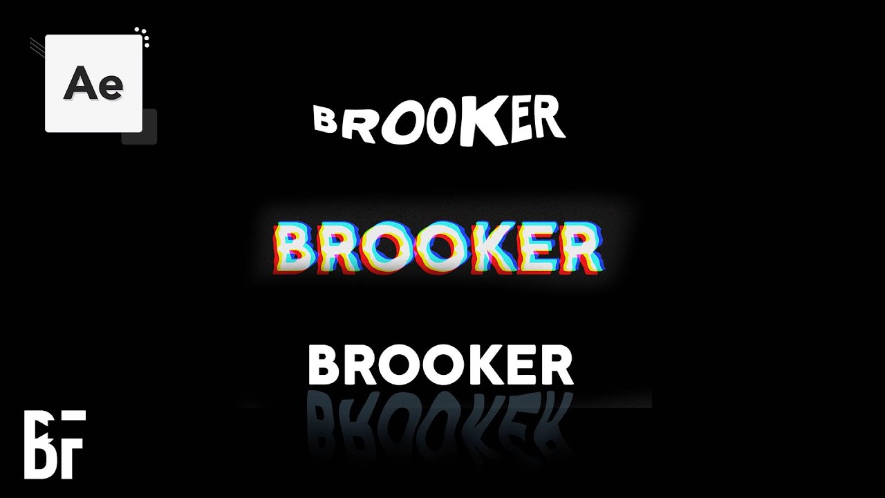 Create Warping Text Animation with Turbulent Displacement - After Effects - YouTube