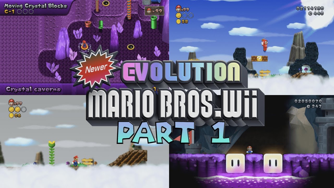 Newer Evolution Mario Bros.Wii #18 Walkthrough 100% - YouTube