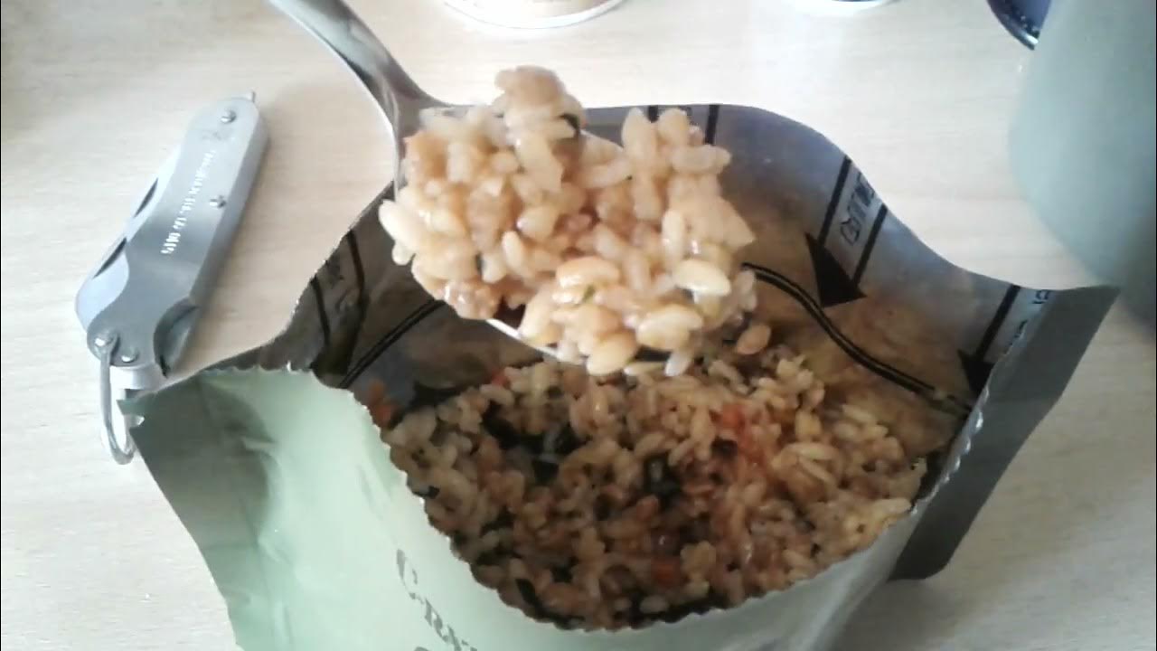 south Korean MRE review - YouTube