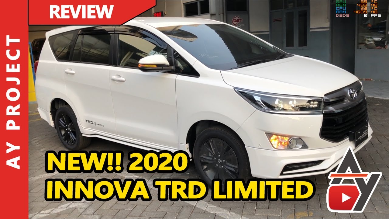 Toyota Innova Facelift Tipe V TRD Limited 2020 | AY Project | Indonesia ...