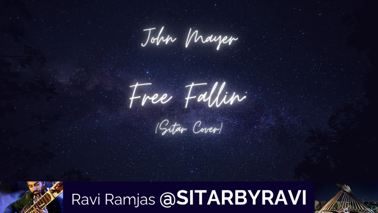 John Mayer - Free Fallin' (Sitar Cover @ Sydney Streets 15/03/25) - YouTube
