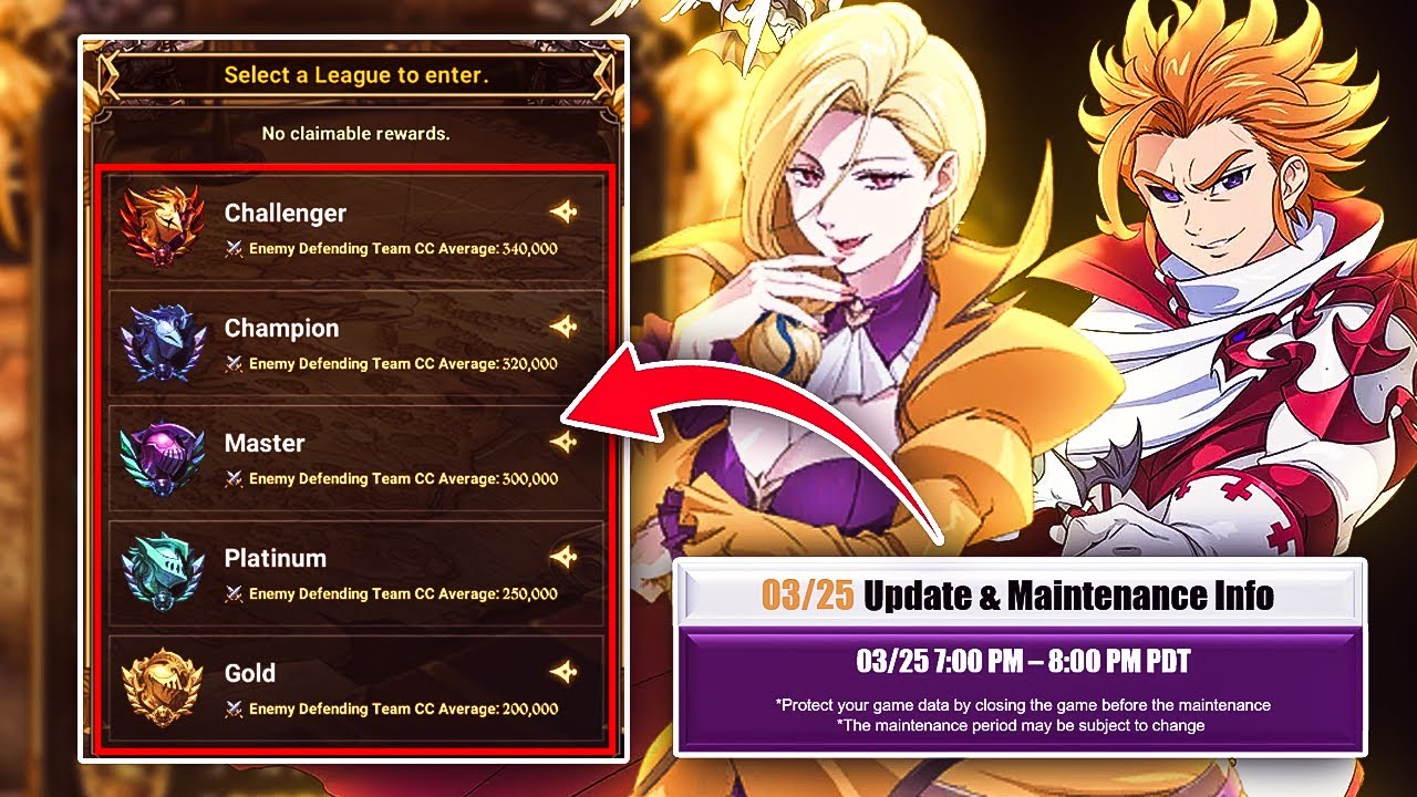 *NEW* HERO ARENA INFORMATION REVEALED?!?! GLOBAL PATCH NOTES!! (7DS ...