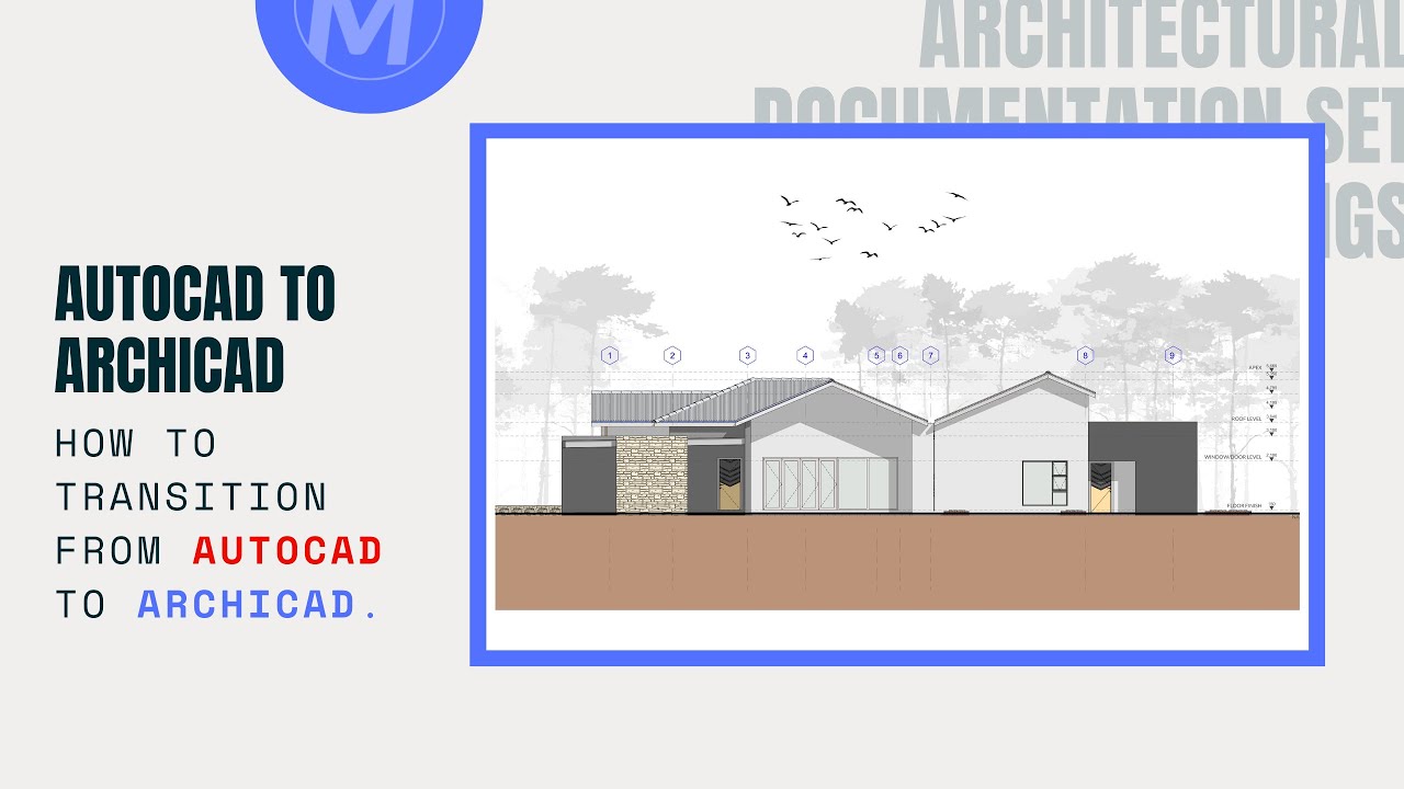 Transition from Autocad To Archicad - YouTube