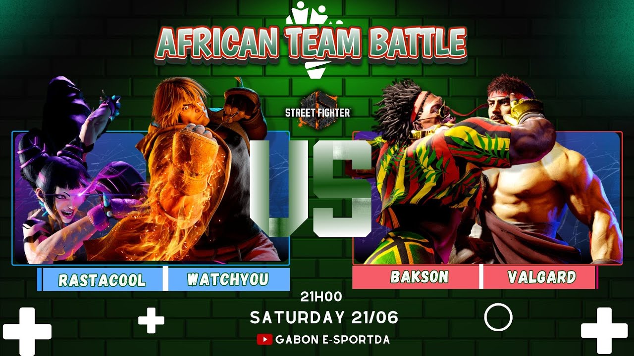 SF6 - AFRICAN TEAM BATTLE - YouTube