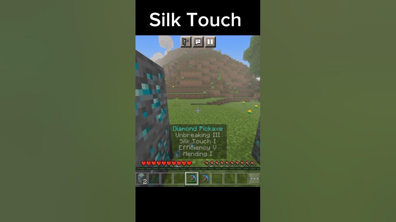 How to make Fastest Pickaxe In Minecraft [Enchantment tutorial] - YouTube