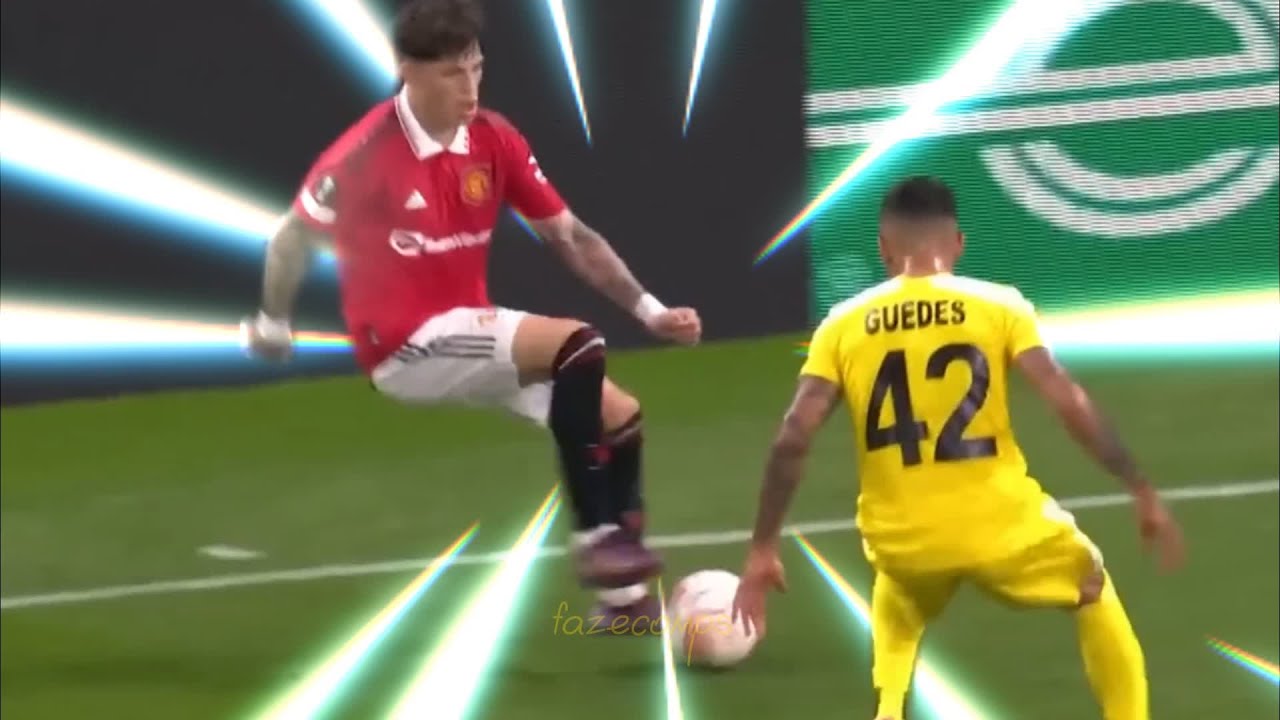 When Alejandro Garnacho turns his BEAST mode on - YouTube