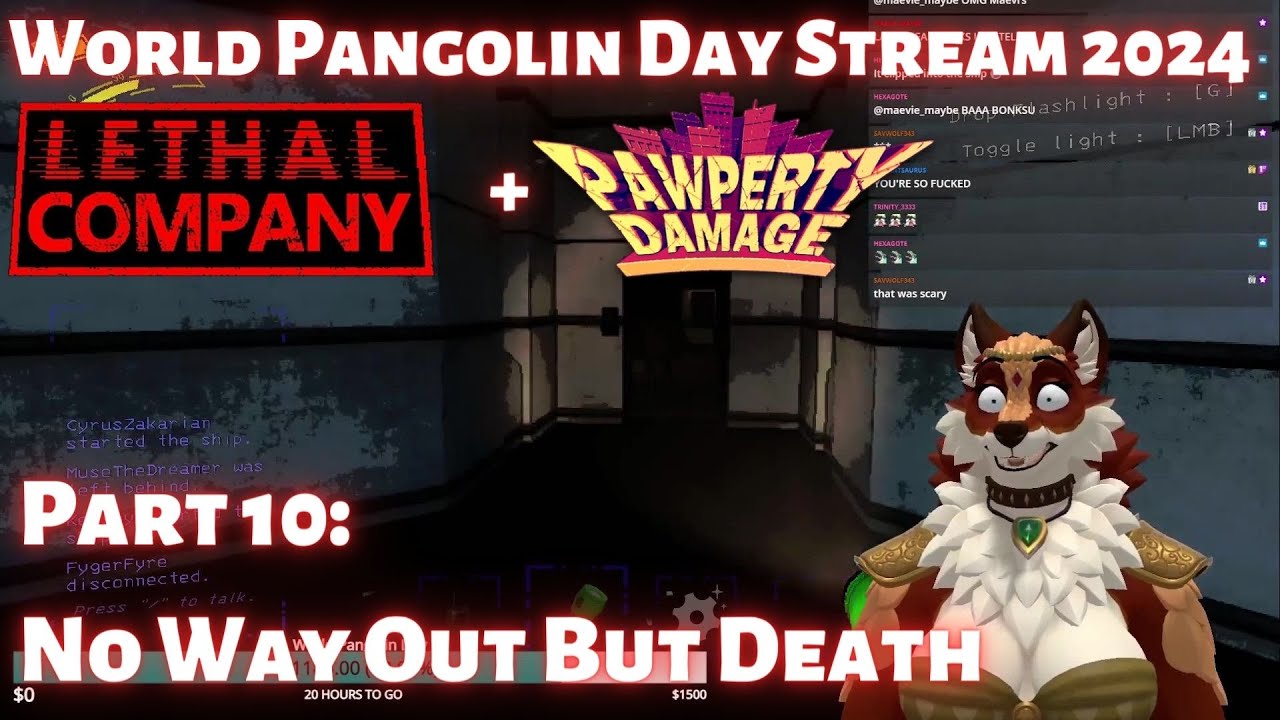 Now Way Out But Death - Lethal Company Part 10 [World Pangolin Day 2024 ...