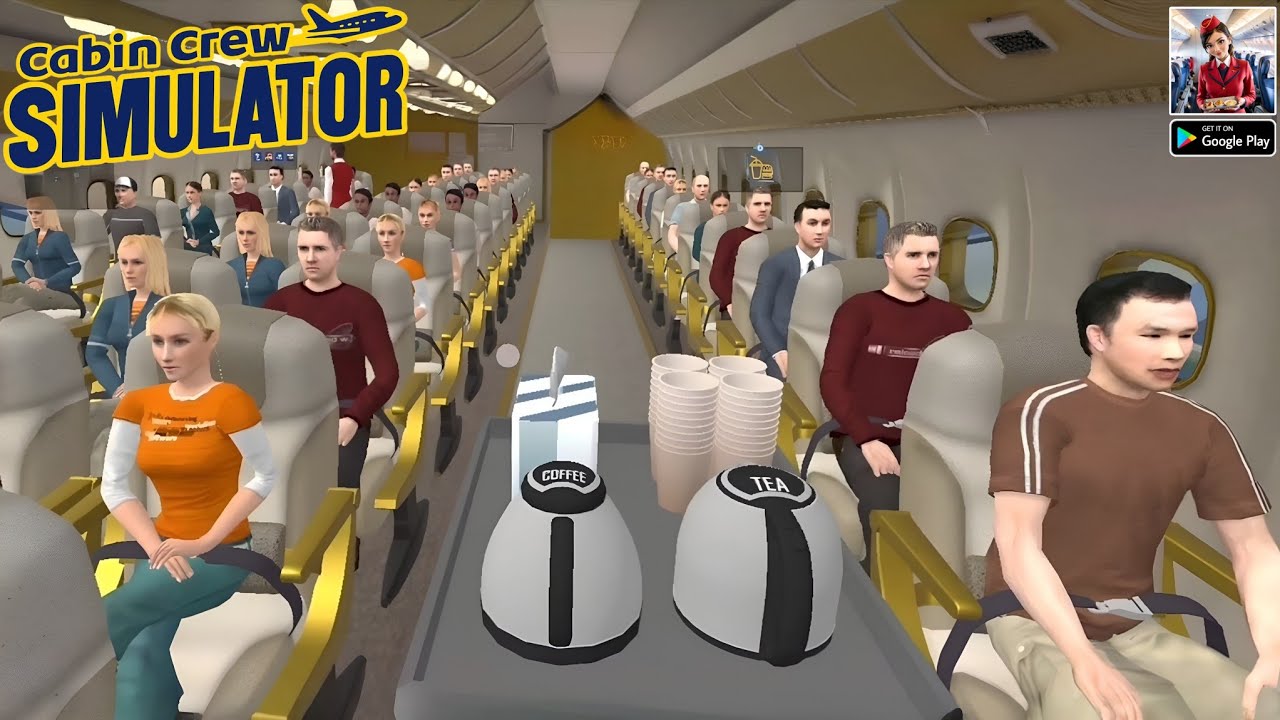 Cabin Crew Simulator – First Release | Android Gameplay - YouTube