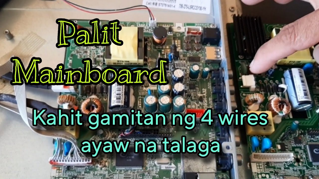 Stark Led Tv 29inches HA-049-EX No Power - YouTube