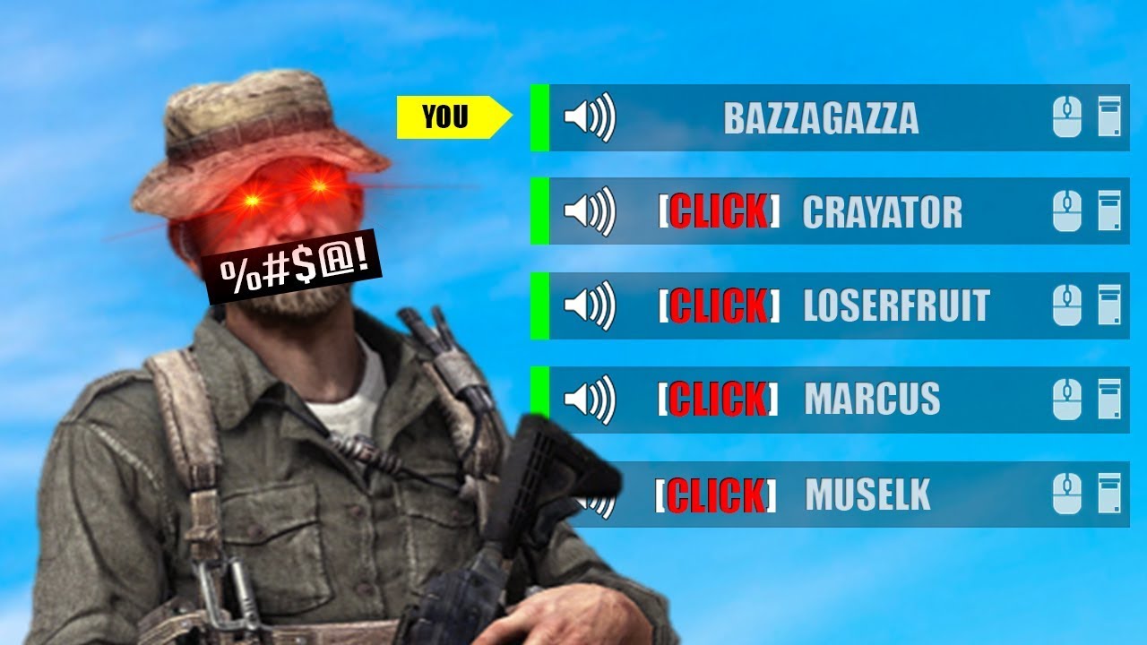 so I played Call of Duty: Modern Warfare with click... - YouTube