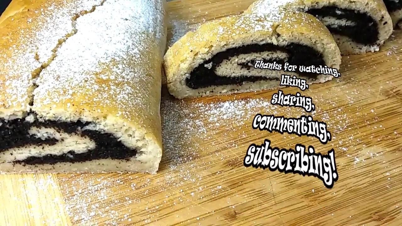 Gluten-free Makowiec/Makosh - vegan recipe using sourdough - YouTube