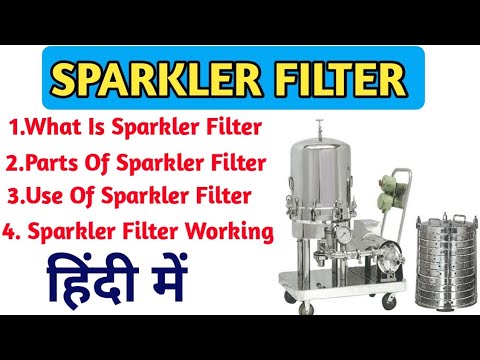 Sparkler Filter l Working Principal Of Sparkler Filter l Parts Of ...