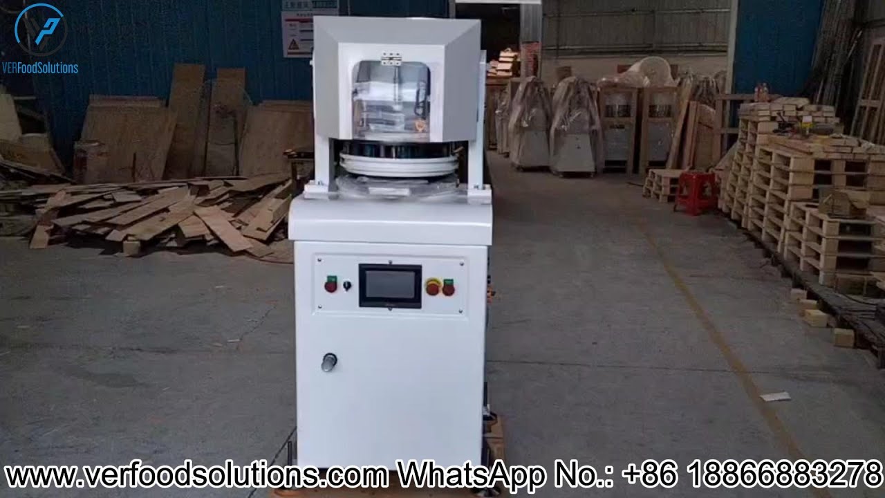 VERFOODSOLUTIONS Fully Automatic Dough Divider Rounder Machine Display ...