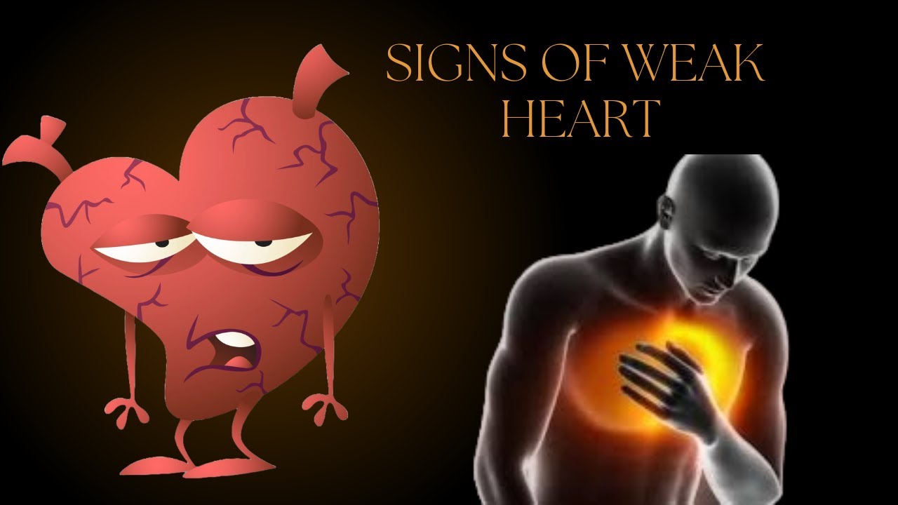 Signs of weak heart and diet - YouTube