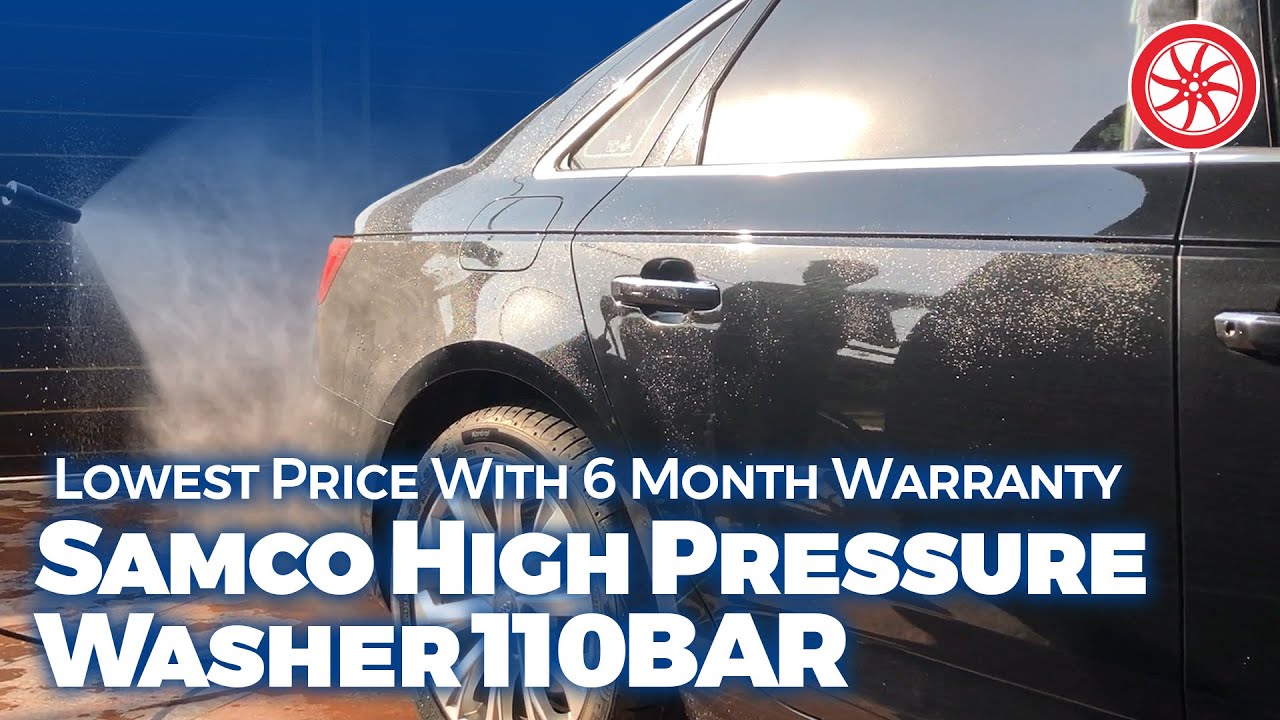 Samco High Pressure Washer 110 Bar | PakWheels Auto Store - YouTube