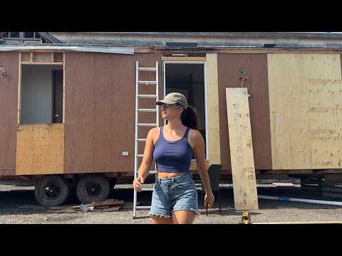 TRAILER TRASH | Mobile Home Renovation Ep.2