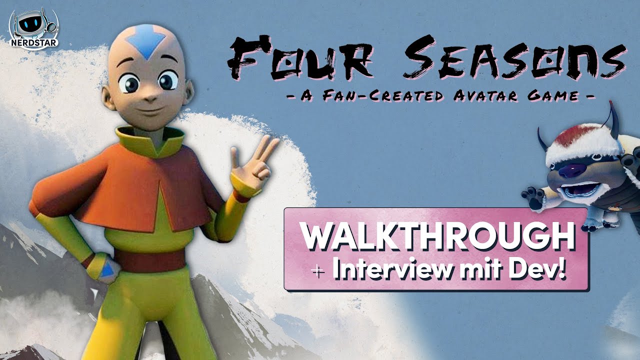 Das perfekte Avatar Fangame! | "Four Seasons" Gameplay & Interview mit ...
