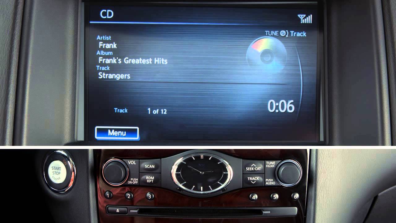 2014 Infiniti QX50 - Audio System with Navigation - YouTube