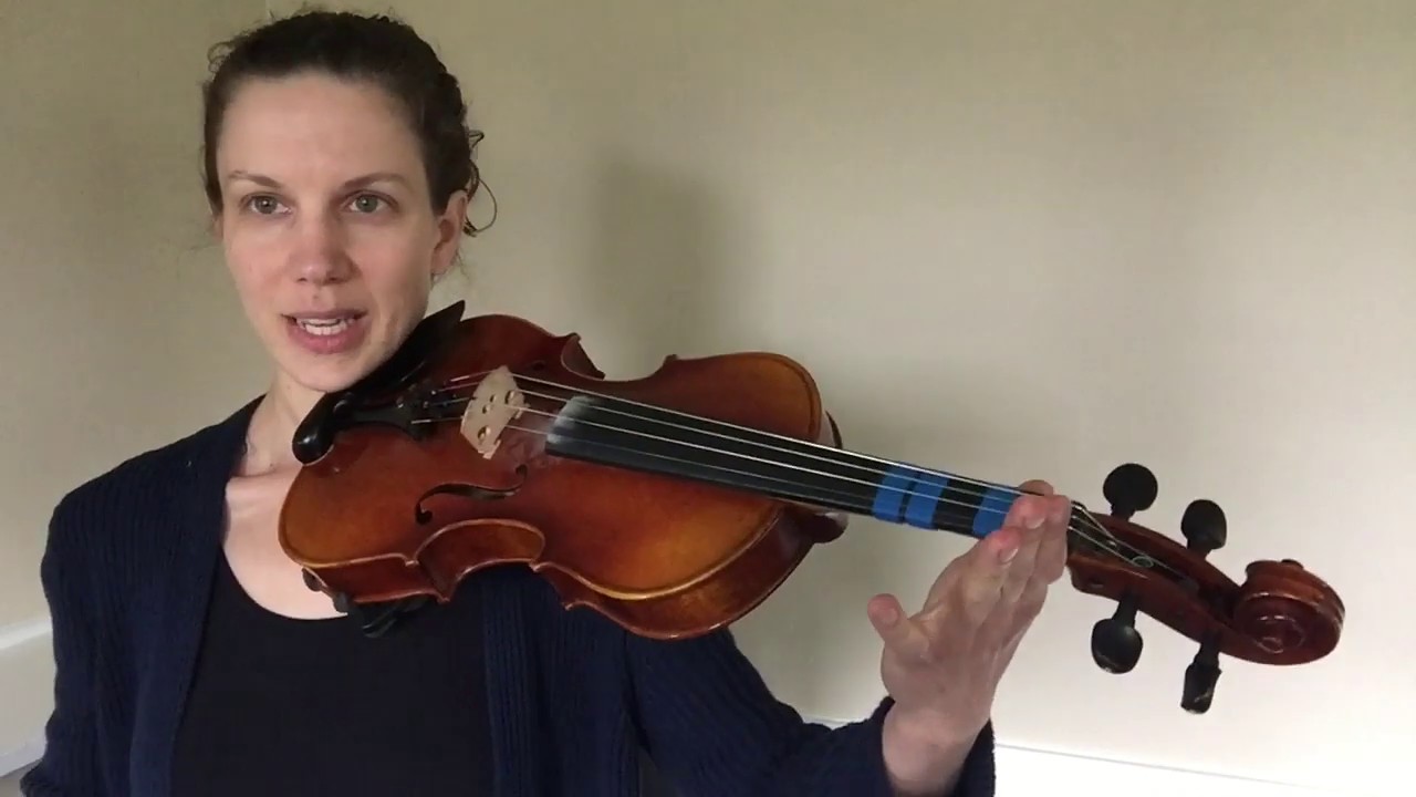 G minor, 2 octaves - violin tutorial - YouTube