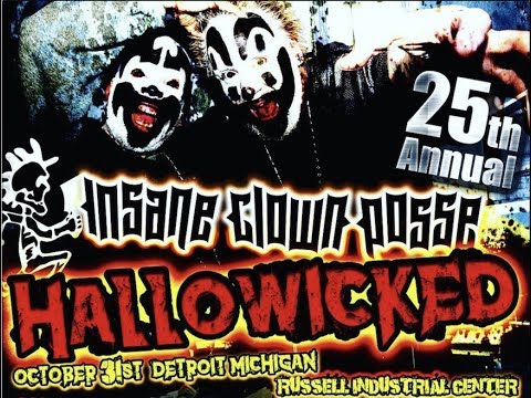 INSANE CLOWN POSSE Live 25th Annual Hallowicked in Detroit 10/31/18 ...