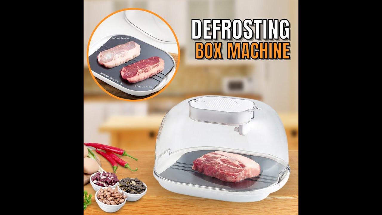 Defrosting Machine - Preservation And Defrosting Tray for Frozen Meat ...