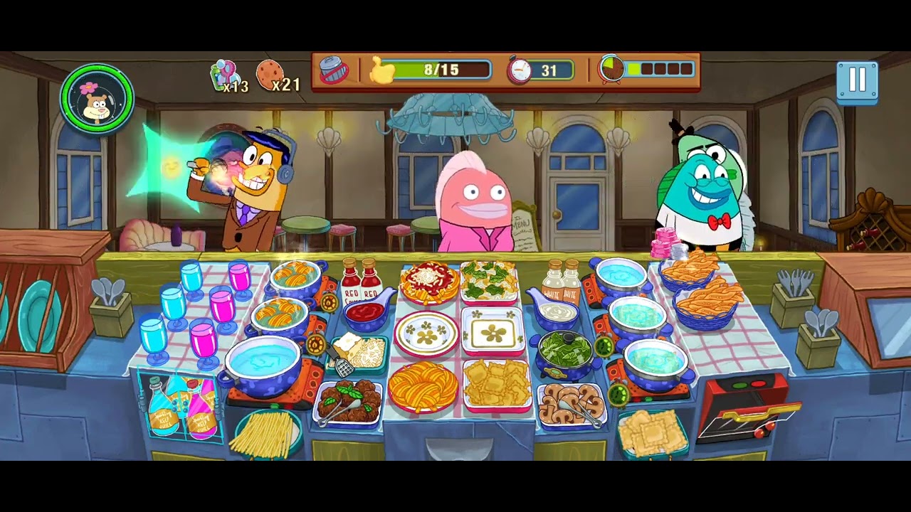 SpongeBob: Get Cooking Gameplay Part 51 "Patrick The Server" - YouTube