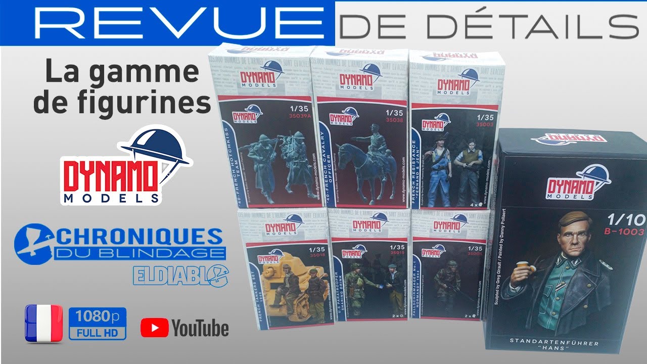 💥REVUE DE GAMME 🇫🇷🇧🇪💥- Les figurines et bustes Dynamo Models - YouTube