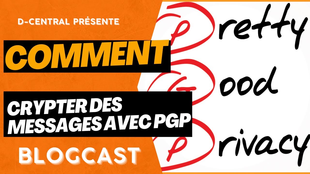 Comment crypter des messages avec PGP - YouTube
