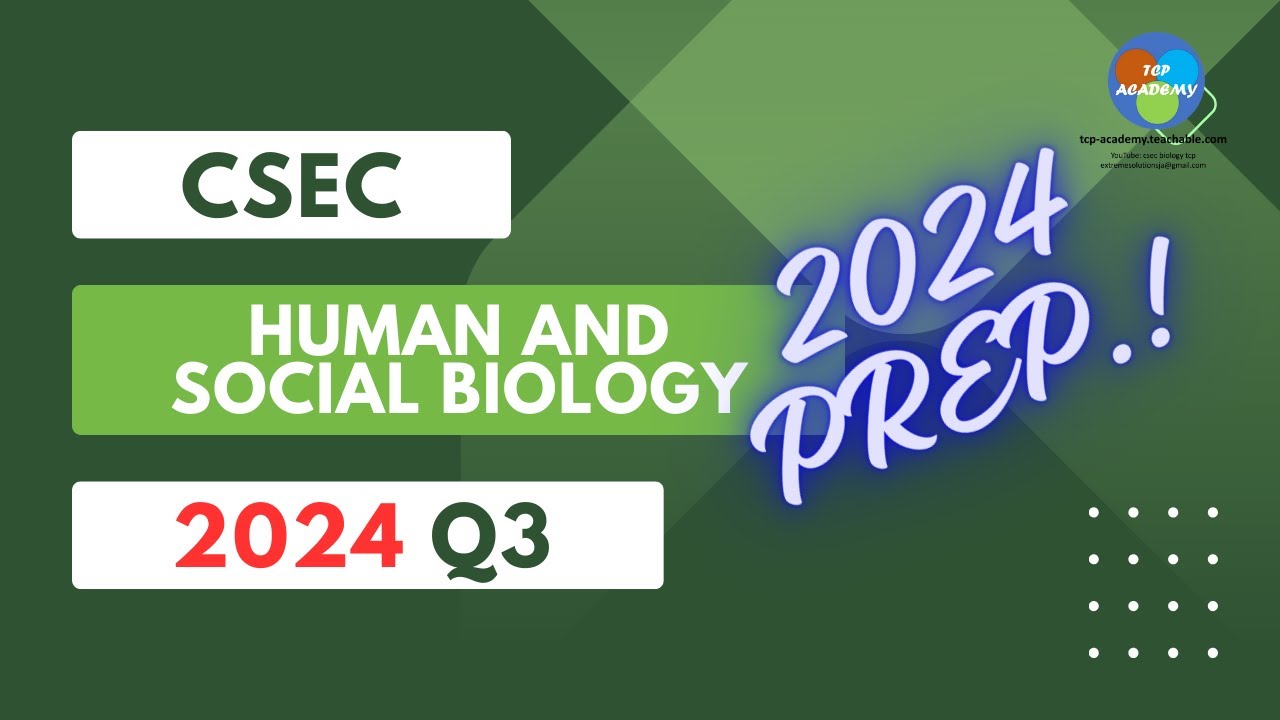 Human and Social Biology 2024 - YouTube