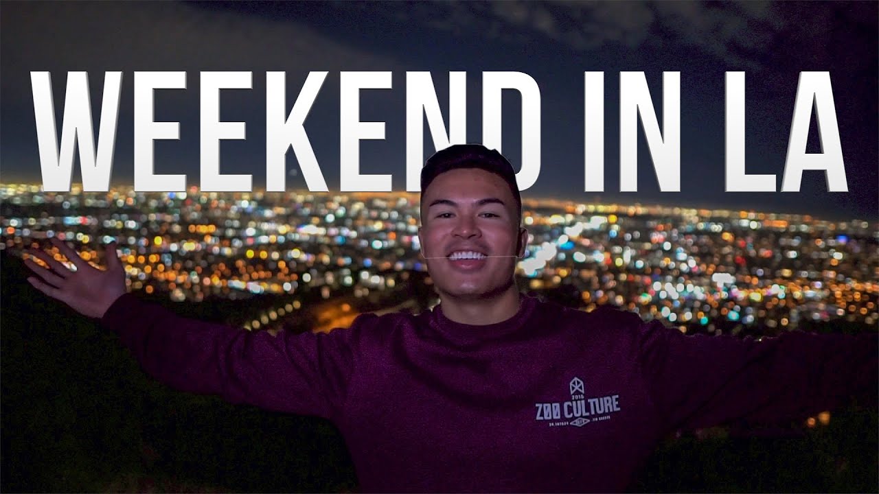 MY CRAZY WEEKEND IN LA!!! - YouTube